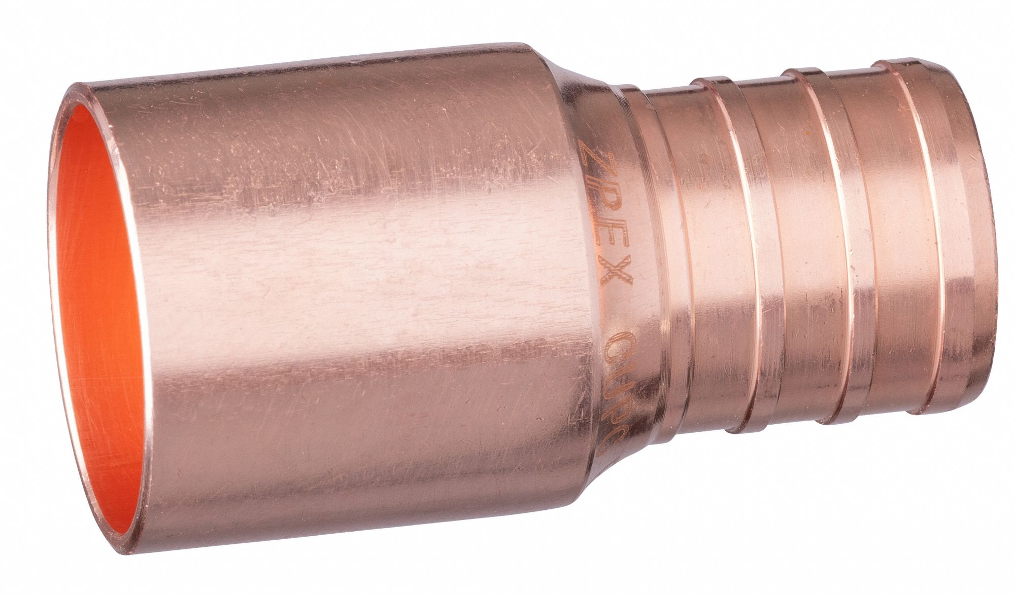 ZURN PEX PEX and Sweat Adapter: Copper, FTG x Barbed, 3/4 in x 3/4 in ...