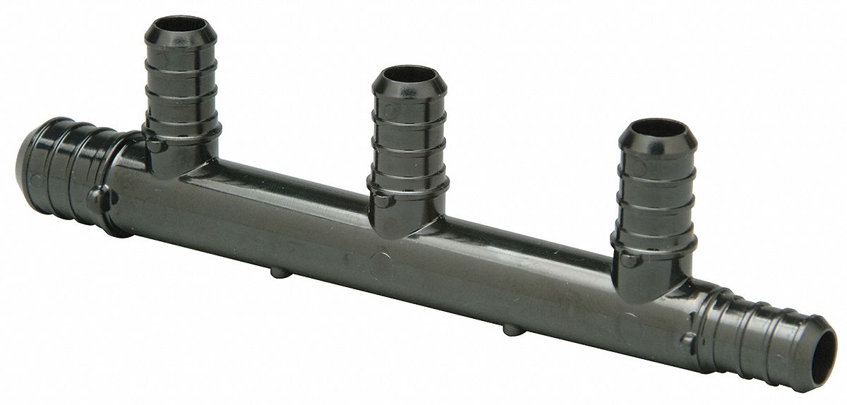 ZURN PEX 5 55 64 In X 59 64 In X 1 3 16 In CR Polymer PEX Manifold 1