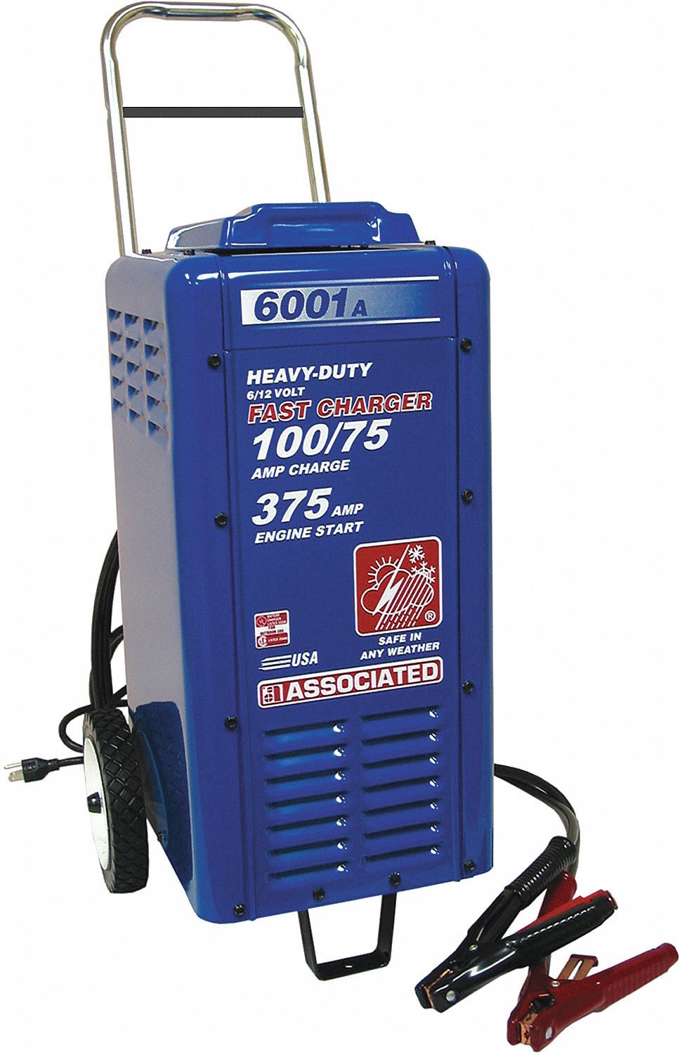 ASSOCIATED EQUIP CHARGER BATTERY FLEET 375 AMP - Automotive Battery ...