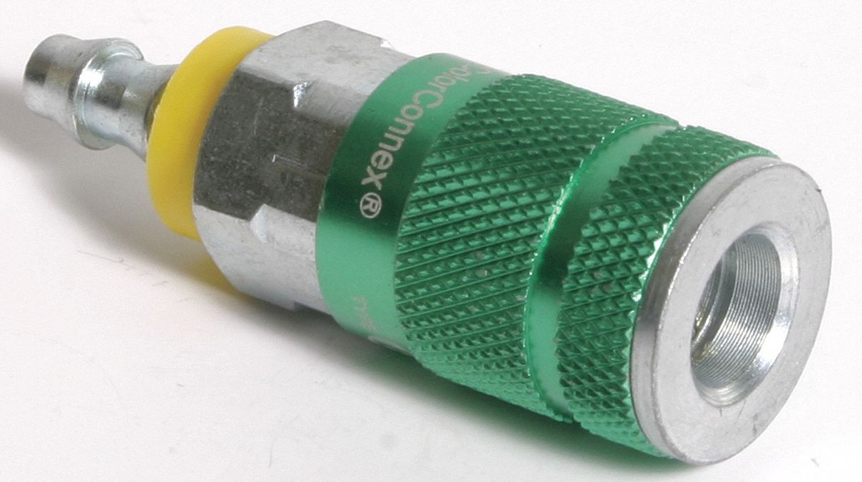 Quick Coupler Body, ARO, Steel/Aluminum - Grainger