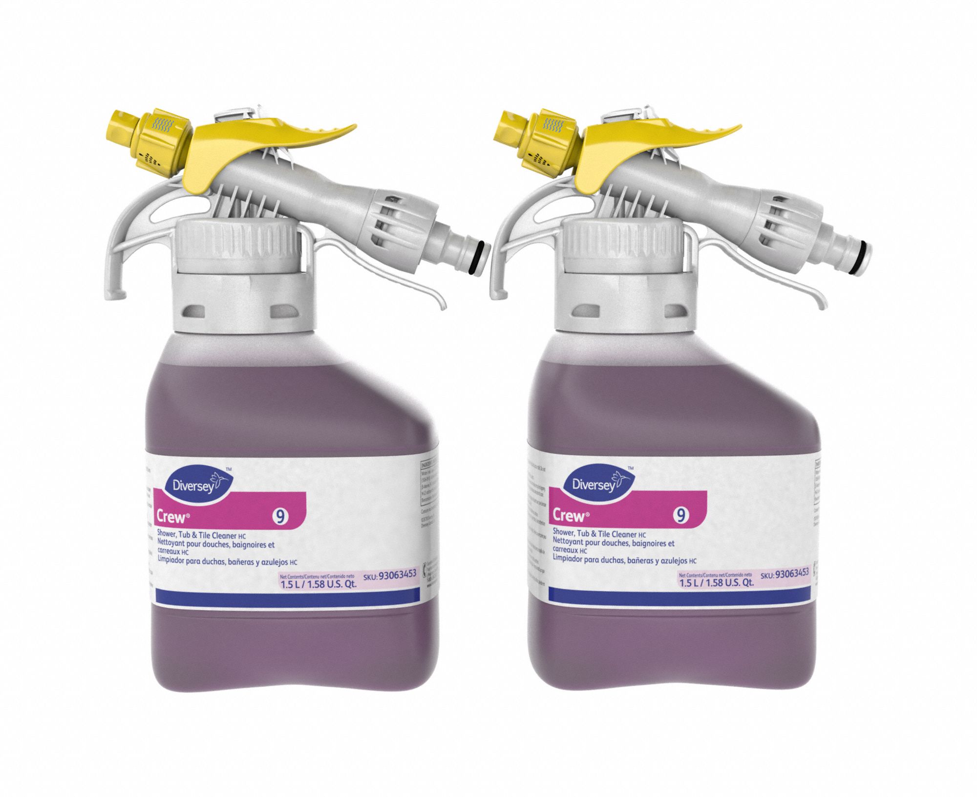 DIVERSEY, Crew, 9, Shower, Tub, and Tile Cleaner - 10C405|93063453 ...