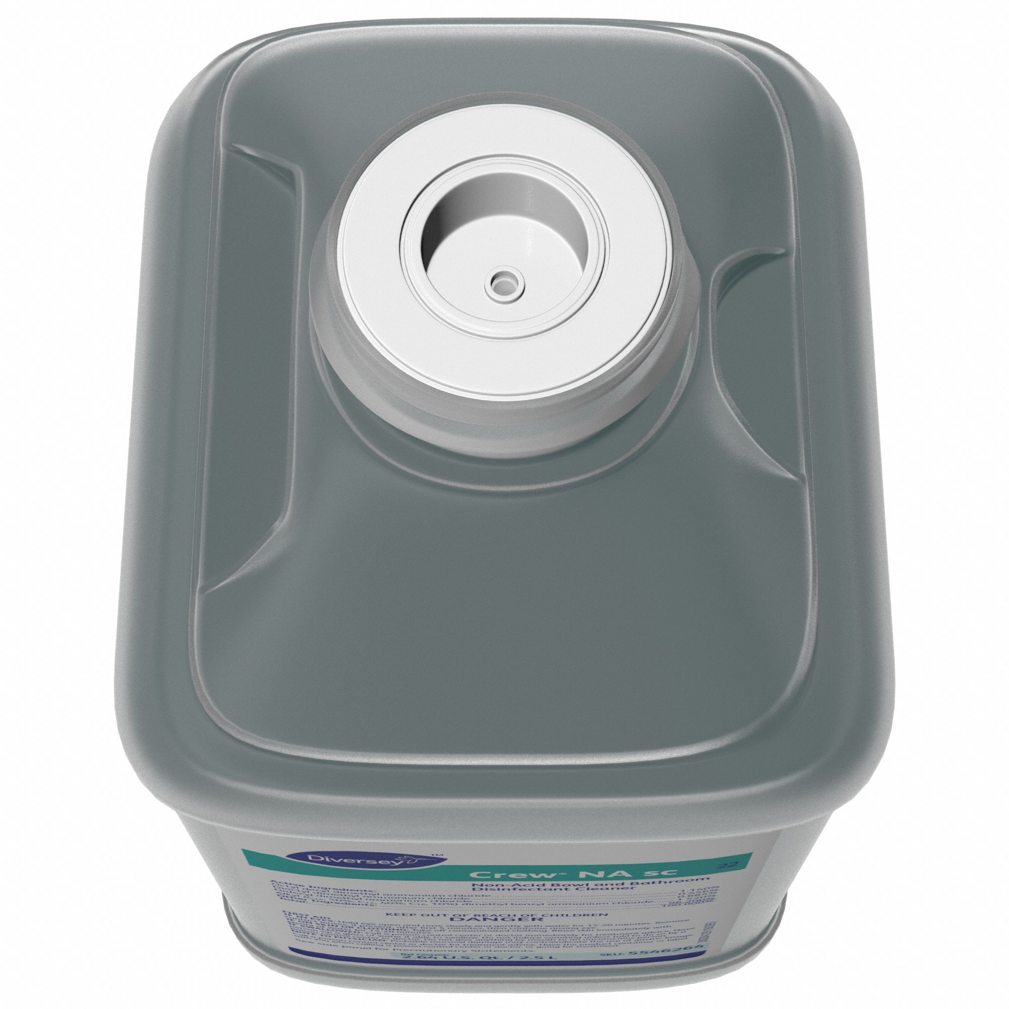 DIVERSEY Disinfectant Bathroom Cleaner: Crew, 22, Fits J-Fill Dispenser ...