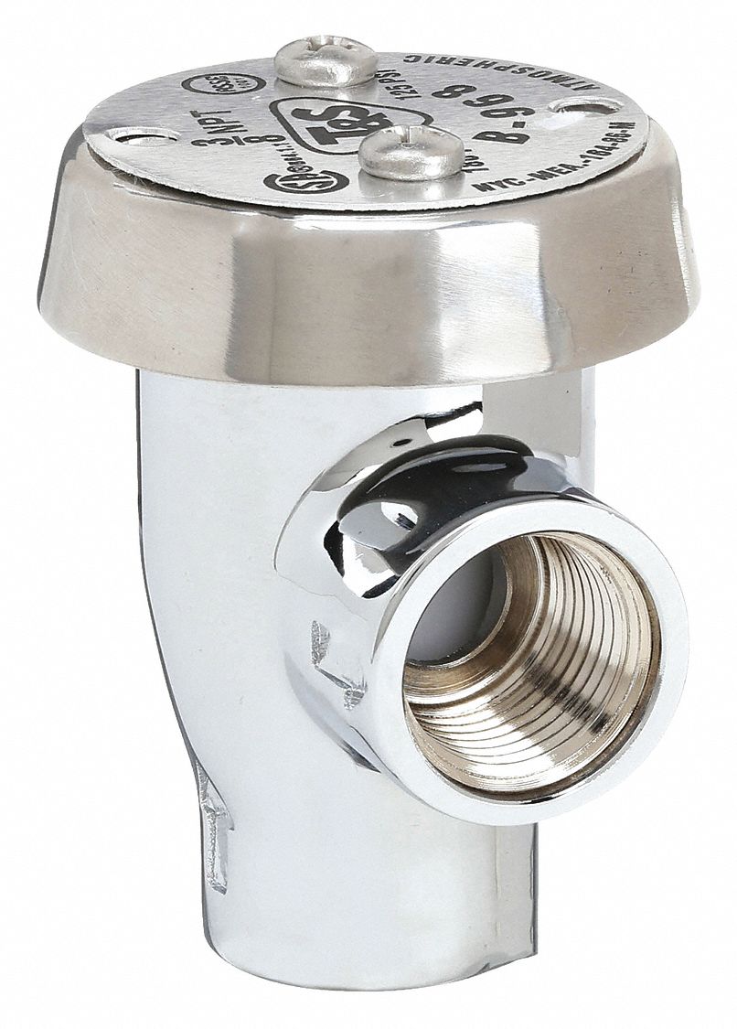 T&S BRASS, Brass, Brass, Vacuum Breaker - 10C463|B-0968 - Grainger