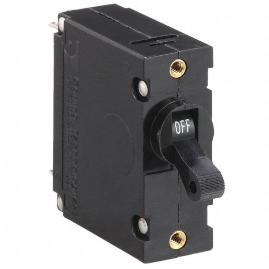 5 A Amps, 250/277V AC, Panel Mount Circuit Breaker - 10C588|AA1-B0-34 ...