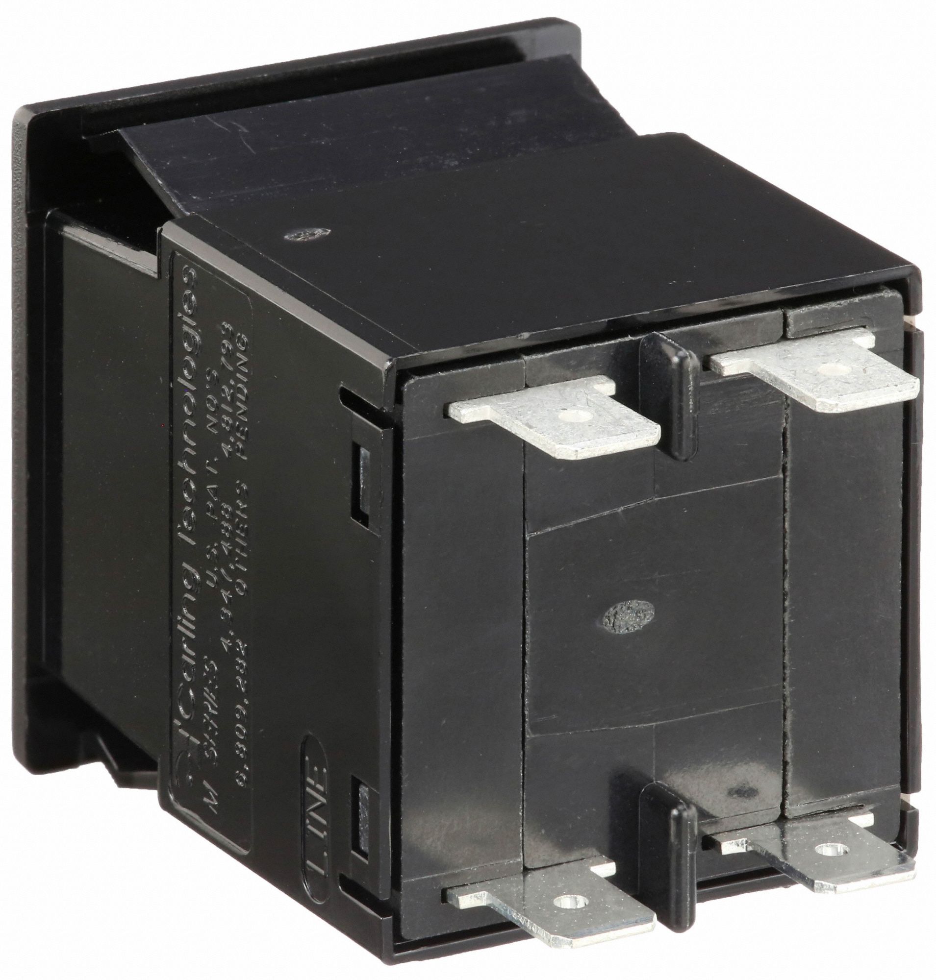 CARLING TECHNOLOGIES Panel Mount Circuit Breaker: 7.5 A Amps, 250V AC ...