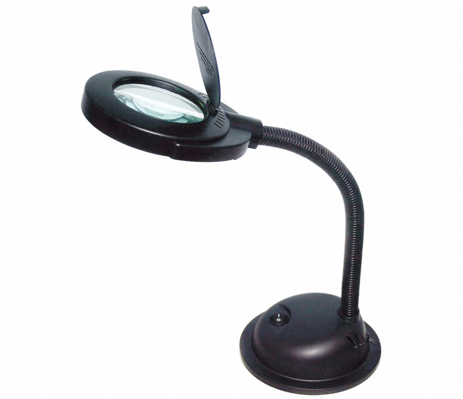 LUMAPRO Lupa Redonda con Luz,13-3/4"L - Lámparas con Lupa - 10C905 ...