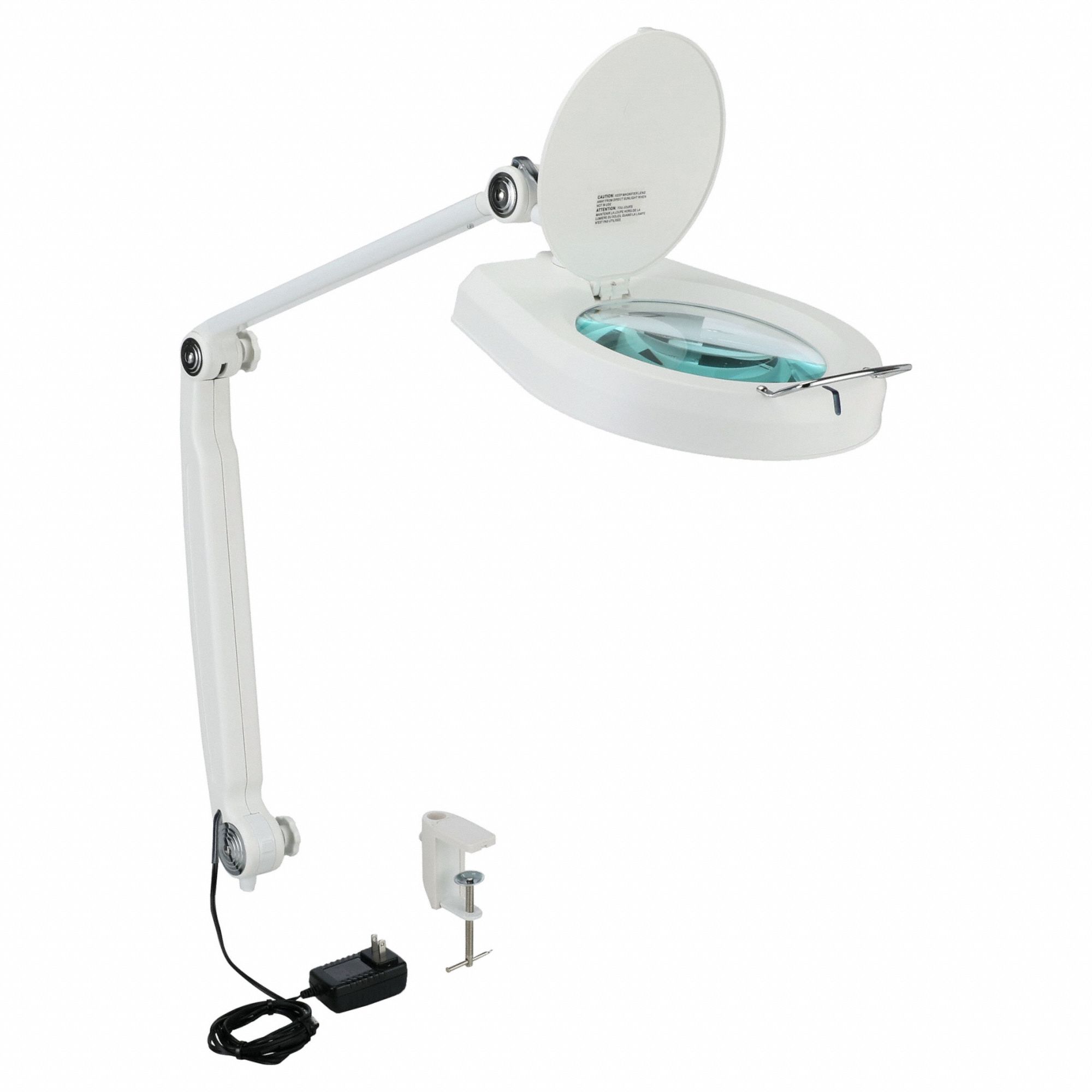 LUMAPRO, LED, 1.75x, Round Magnifier Light - 10C907|10C907 - Grainger