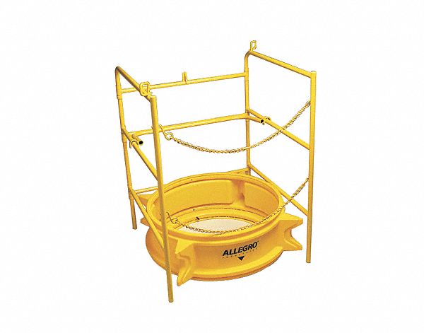 Manhole Guard Rails - Grainger, Canada