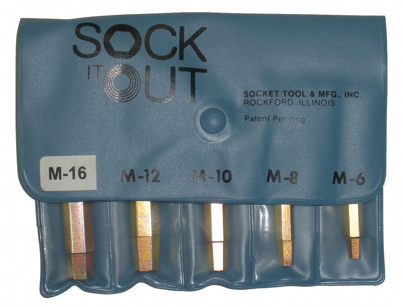 SOCK IT OUT, 5 Pc, 10.00mm/12.00mm/16.00mm/6.00mm/8.00mm Capacity ...