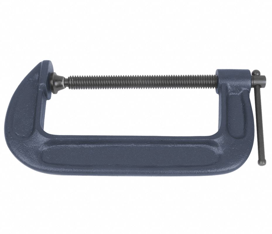 WESTWARD Abrazadera en C, Uso Regular, Hierro Fundido Maleable, 3 ...