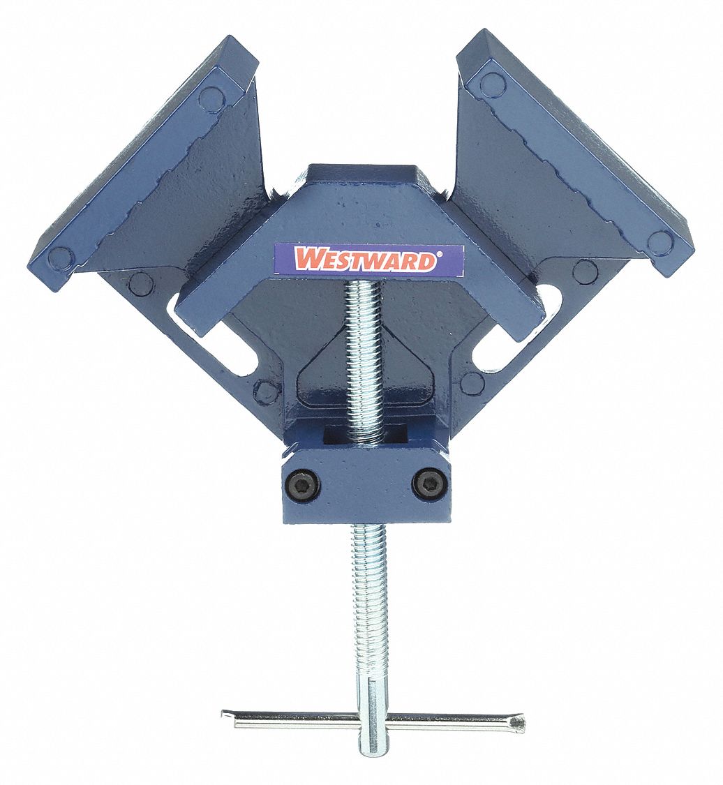 WESTWARD, 1 7/8 in Miter Capacity, 3 1/2 in Jaw Wd, Angle Clamp ...