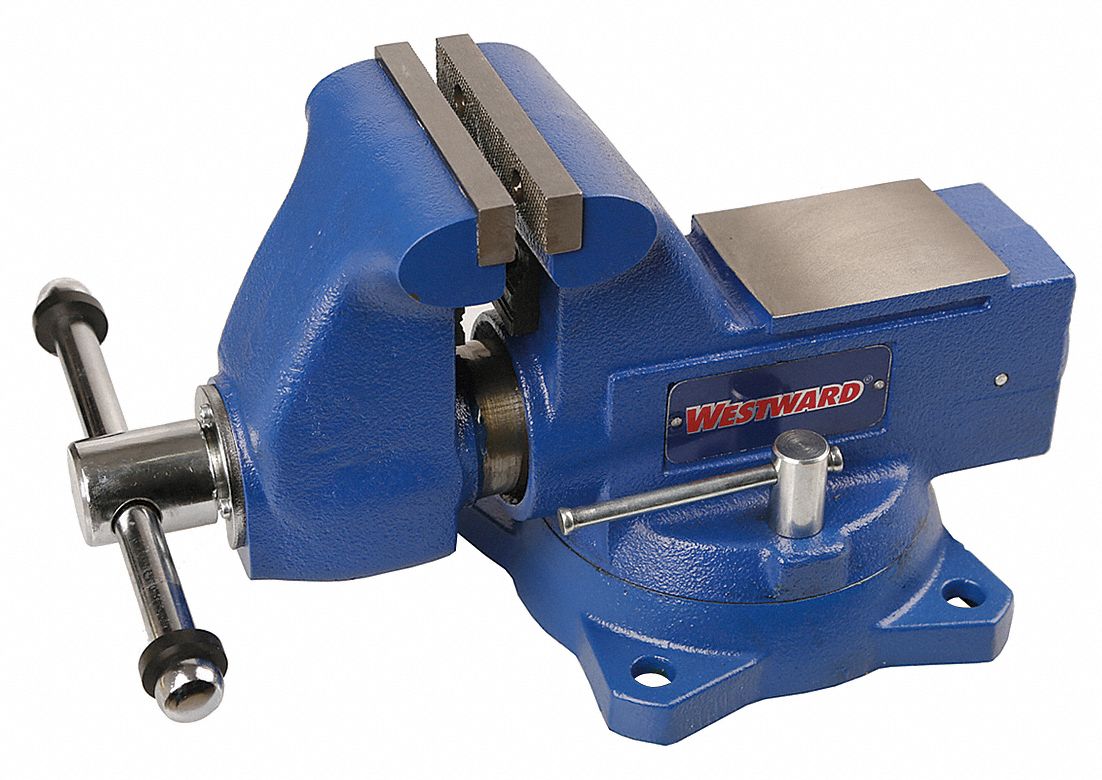 WESTWARD, Heavy Duty, Enclosed, Combination Vise - 10D712|10D712 - Grainger