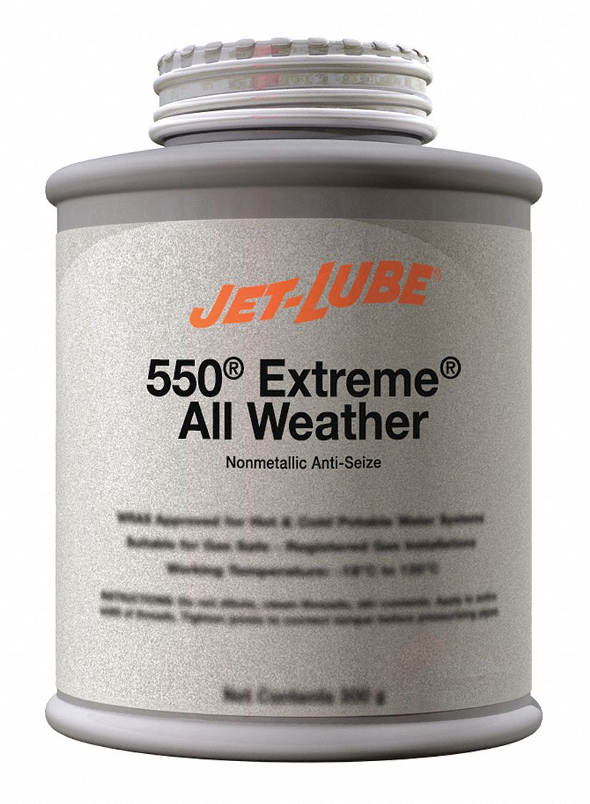 JET-LUBE General Purpose Anti-Seize, 1 lb., Brush-Top Can, Non-Metallic ...