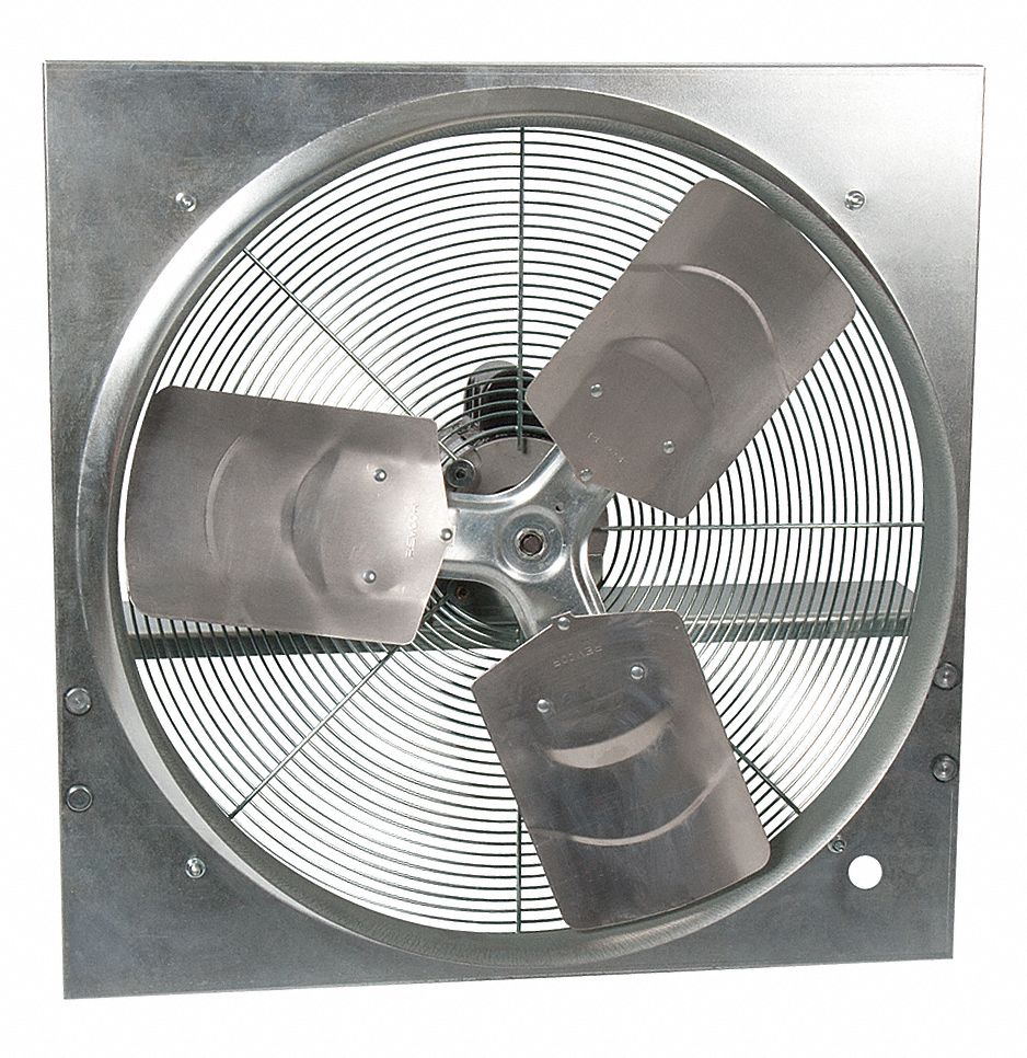 DAYTON EXHAUST FAN,24 IN,4430 CFM - Belt Drive Exhaust Fans w/Drive ...