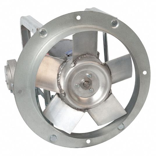 12 in Blade, 1/4 hp, Ring Exhaust Fan - 10E009|10E009 - Grainger