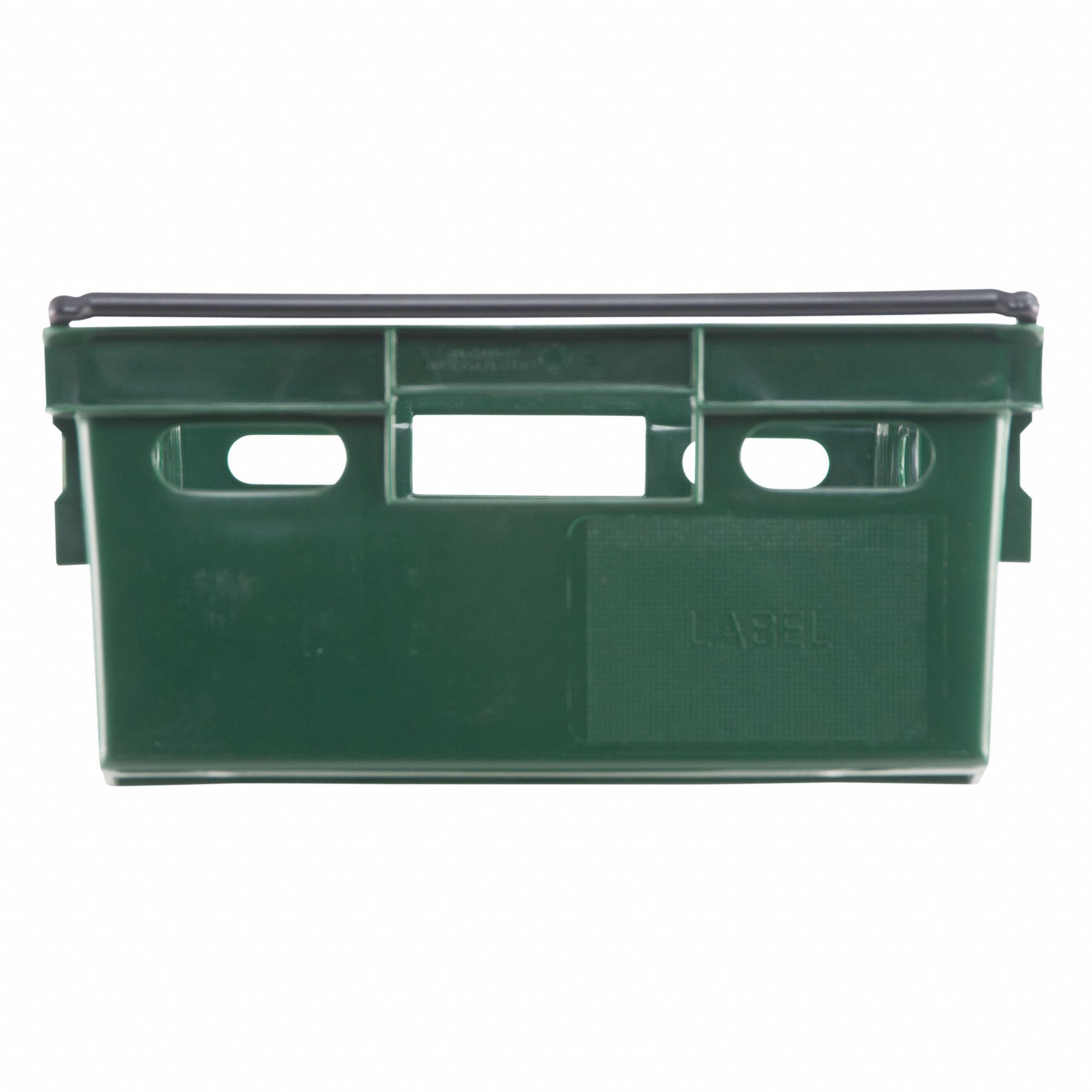 ORBIS Stack and Nest Container: 67.1 gal, 23 3/4 in x 15 7/8 in x 7 1/2 ...