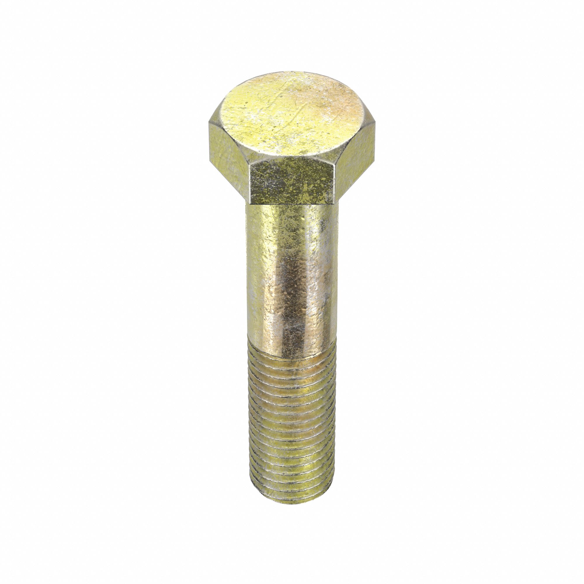 3/4"-10, Hex Head Cap Screw, 3 1/2 in Fastener Length, Grade 8 Steel ...