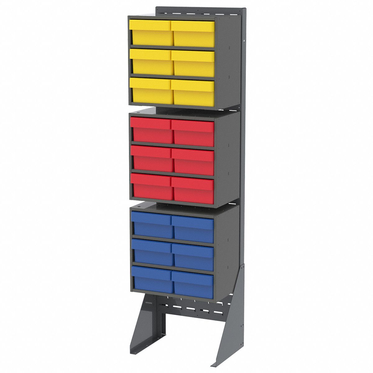 AKRO-MILS Louvered Floor Rack - 1UME1|30638 - Grainger