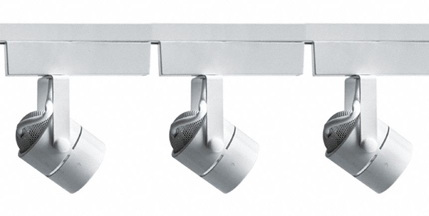 Halogen, White, Track Lighting Head - 10F169|10F169 - Grainger