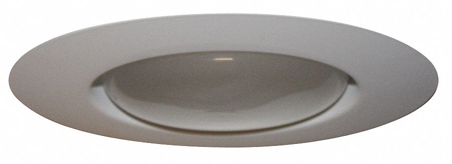 6 in White Open Style Halogen, Incandescent, LED Recessed Downlight ...