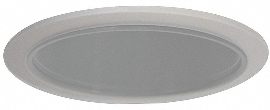 6 in White Coilex Baffle Style Halogen, Incandescent, LED Recessed ...