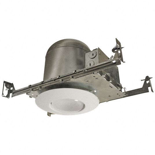 6 in Nominal Size, Flat Ceiling, Recessed Down Light Kit - 10F252 ...