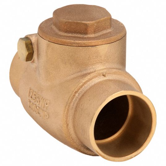 Swing, Inline Valve Body, Swing Check Valve - 10F318|10F318 - Grainger