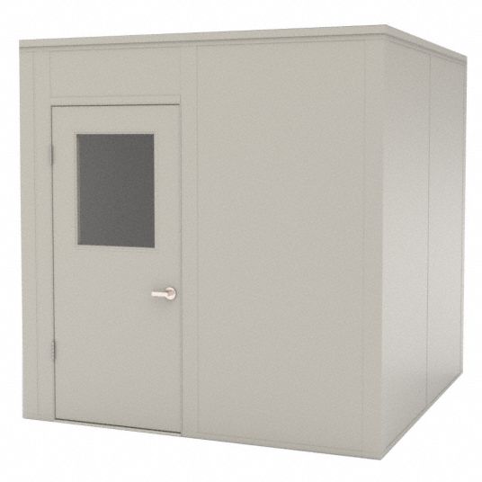 PORTA-KING, 8 ft x 8 ft x 8 ft, 4 Walls, Modular In-Plant Office ...