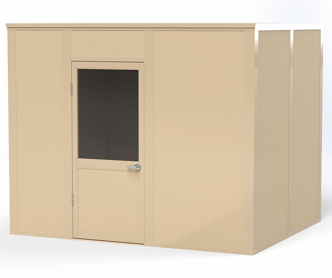 PORTA-KING, 10 ft x 8 ft x 8 ft, 4 Walls, Modular In-Plant Office ... PORTA-KING, 10 ft x 8 ft x 8 ft, 4 Walls, Modular In-Plant Office ...