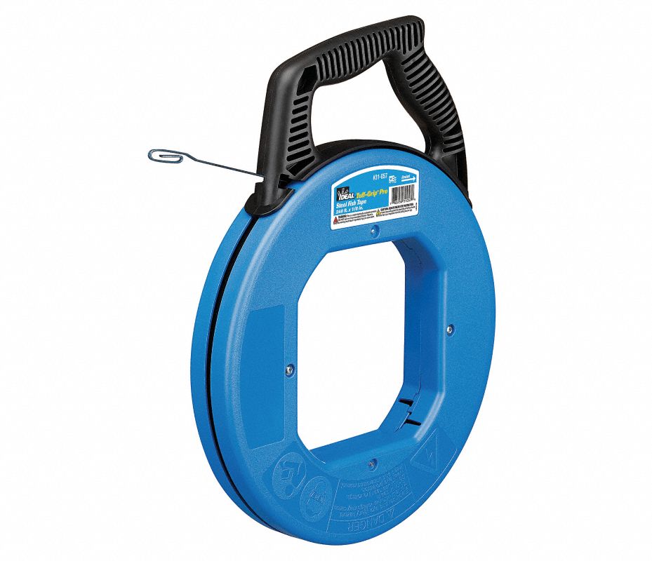 IDEAL Guía para Cable 120 pies, Material Acero Azulado, Tamaño 1/8 ...