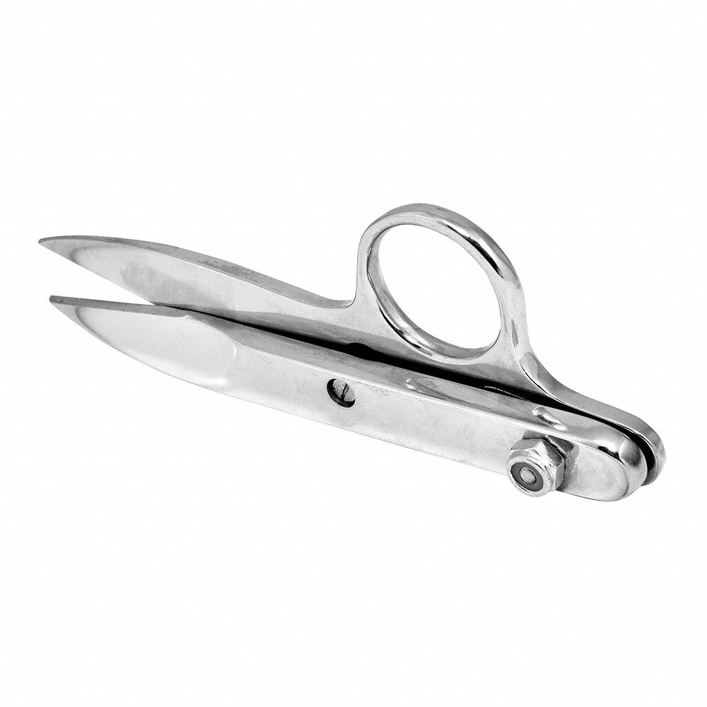 CLAUSS Thread Clip Snip: Ambidextrous, 4 1/2 in Overall Lg, Straight ...