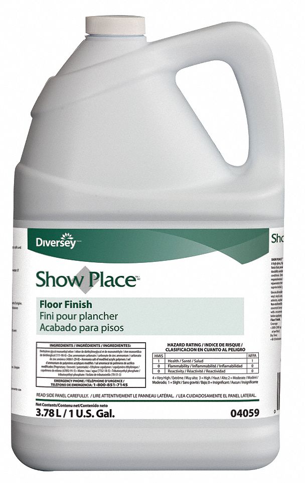 DIVERSEY High Solids Floor Finish - 10F945|04059 - Grainger
