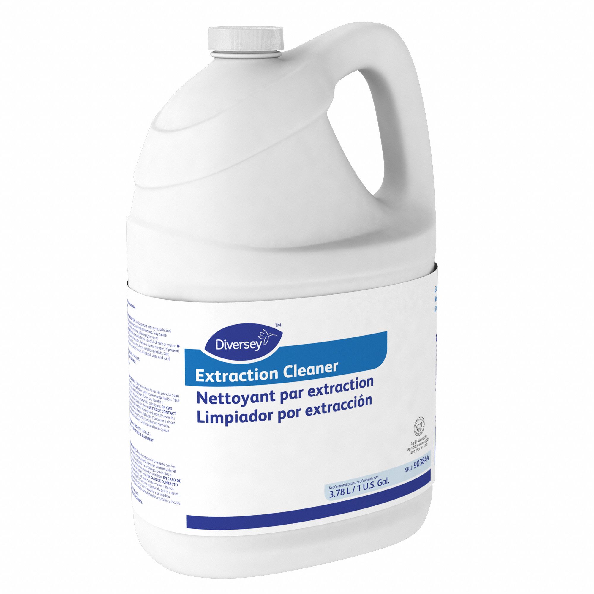DIVERSEY Carpet Cleaner: Jug, 1 gal, Liquid, Floral - 10F959|903844 ...