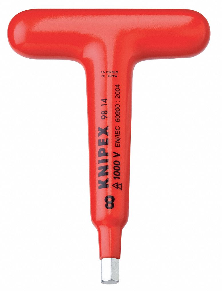 KNIPEX, 0 Ball Ends, 6 mm Tip Size, Hex Key - 10G270|98 14 06 - Grainger