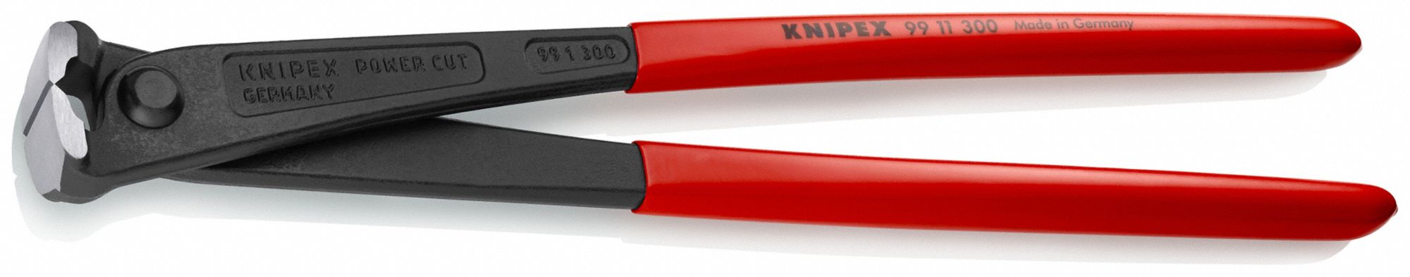 KNIPEX End Cutting Nippers: 11 3/4 in Overall Lg, For 0.16 in Max Wire ...