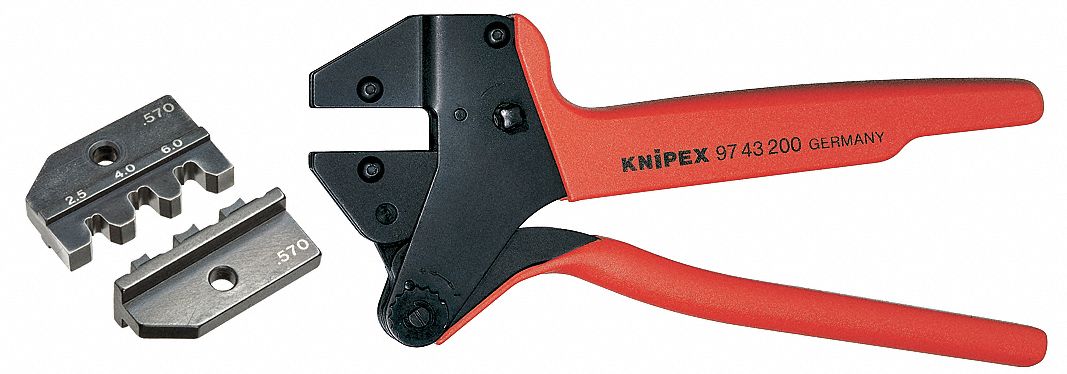 KNIPEX Solar Ratchet Crimper Kit: For Voice and Data Cable, Uninsulated ...