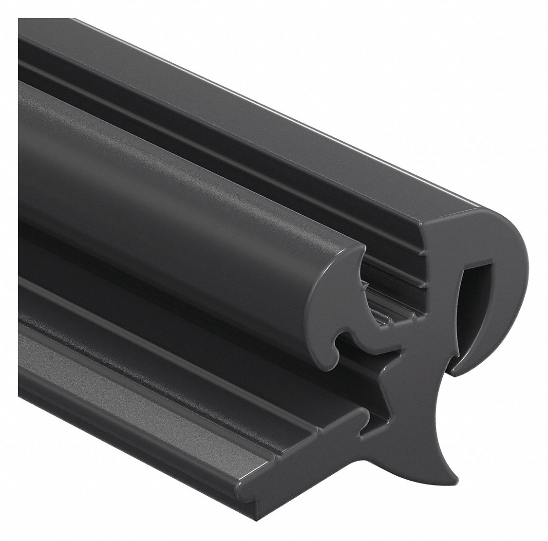 TRIM LOK INC, One-Piece Self-Locking Locking, 100 ft Overall Lg ...