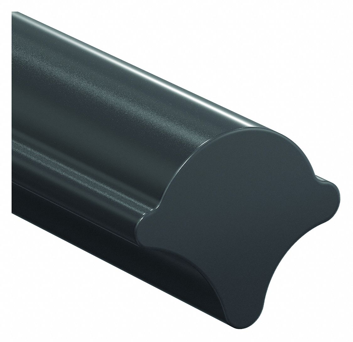 TRIM LOK INC, 25 ft Overall Lg, 0.4 in Overall Wd, Locking Gasket Key ...