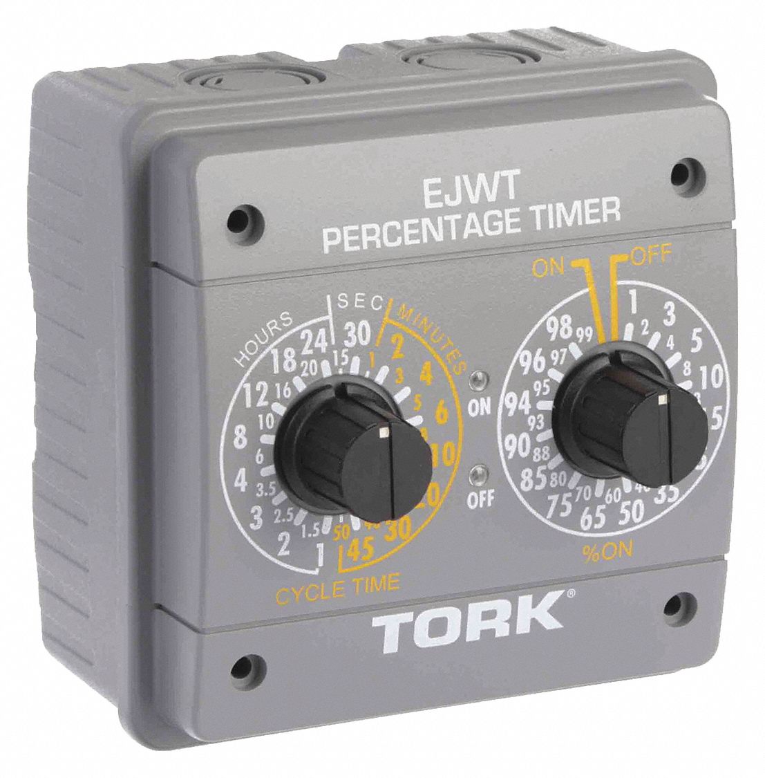TORK, 24 hr, 120-240V AC, Electromechanical Cycle Timer - 10G855|EJWT ...
