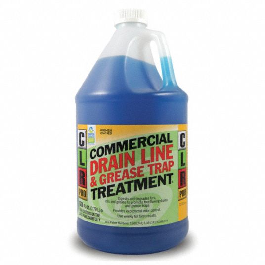 CLR, Jug, 1 gal, Liquid Grease Trap Treatment - 10G929|G-GRT-4PRO ...