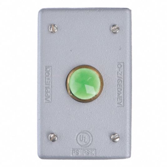 APPLETON ELECTRIC, Aluminum, FD/FS, Weatherproof Cover - 10H349|FSK ...