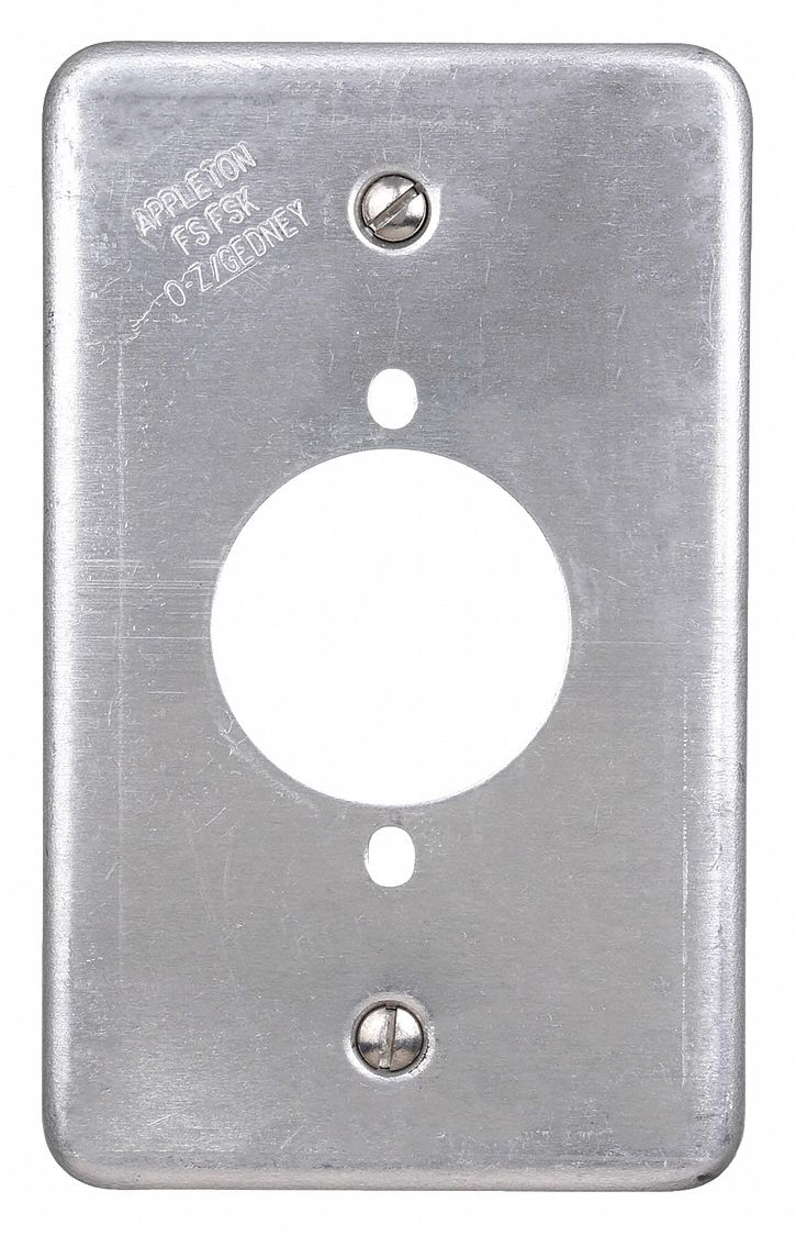 APPLETON ELECTRIC, Aluminum, FD/FS, Weatherproof Cover - 10H359|FSK-1R ...