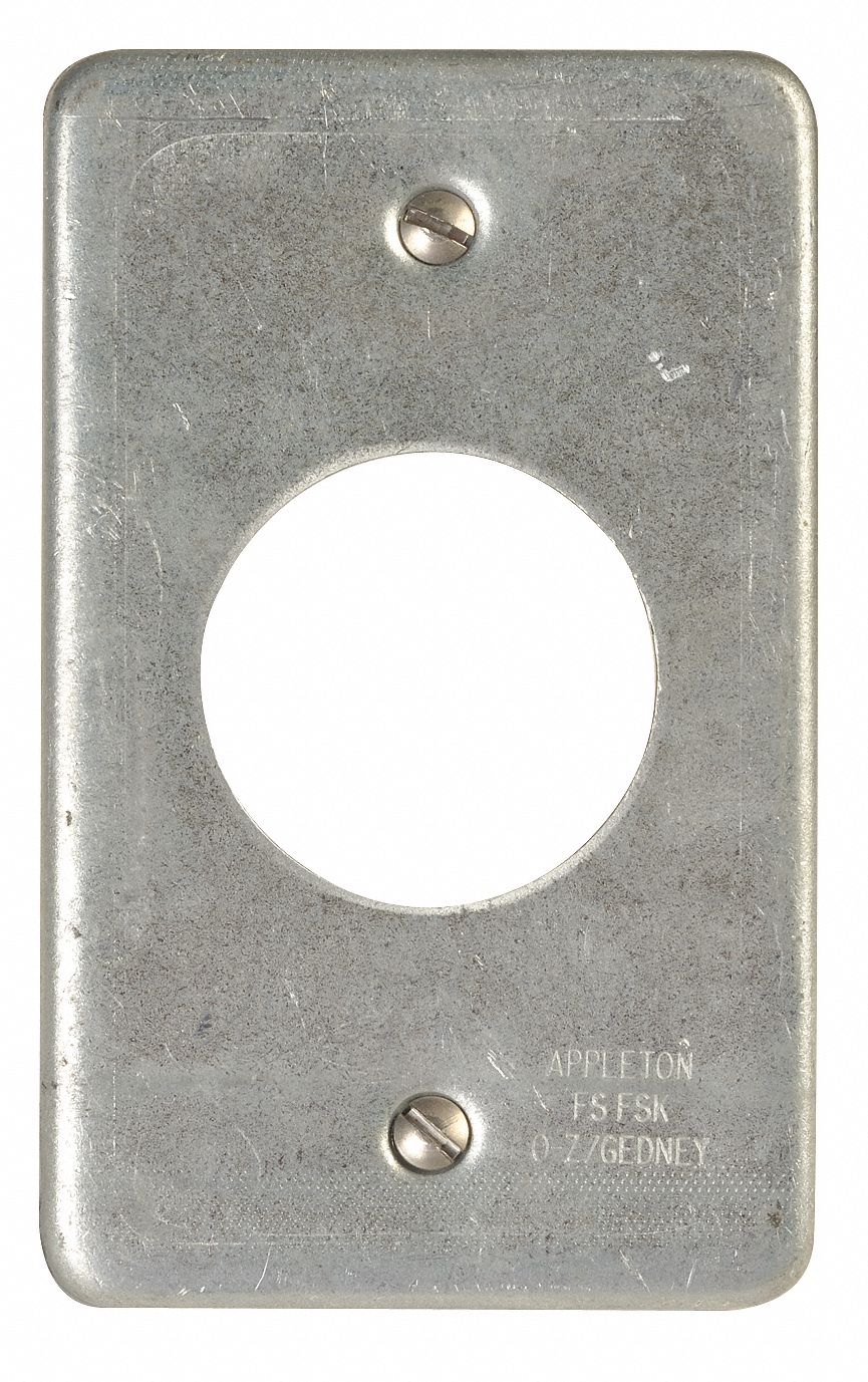 Weatherproof Cover, 4 9/16 in Height, 2 13/16 in Width, Number of Gangs ...