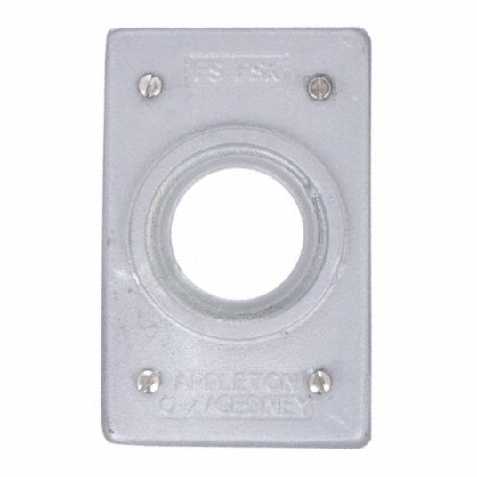 APPLETON ELECTRIC, Malleable Iron, FD/FS, Weatherproof Cover - 10H363 ...