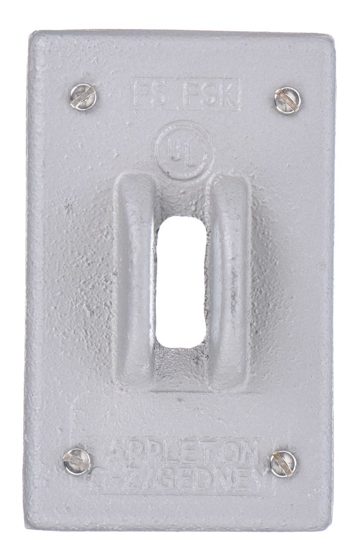 APPLETON ELECTRIC, Aluminum, FD/FS, Weatherproof Cover - 10H369|FSK ...