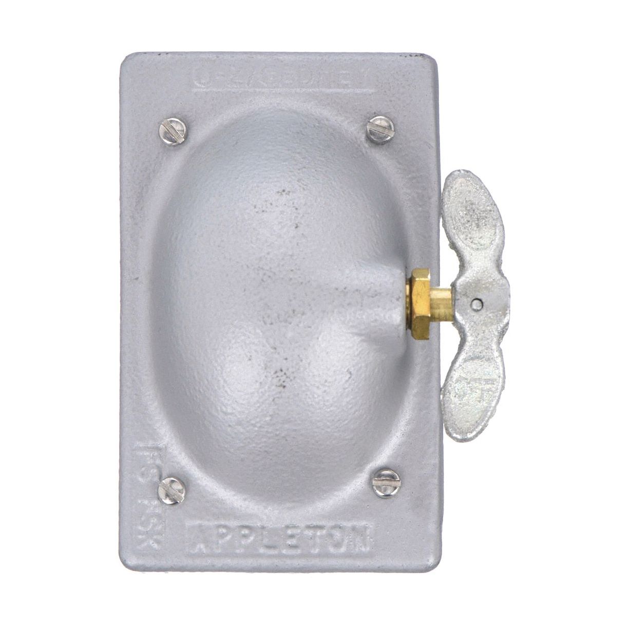 APPLETON ELECTRIC, Malleable Iron, FD/FS, Weatherproof Cover - 10H370 ...