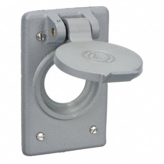 APPLETON ELECTRIC, Malleable Iron, FD/FS, Weatherproof Cover - 10H374 ...