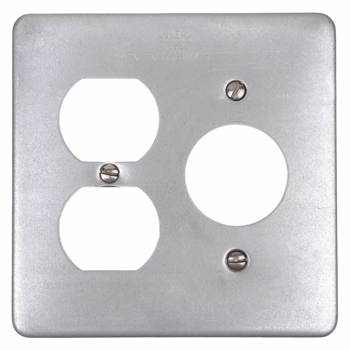 APPLETON ELECTRIC, Steel, FD/FS, Weatherproof Cover - 10H387|FSK-2R-L ...