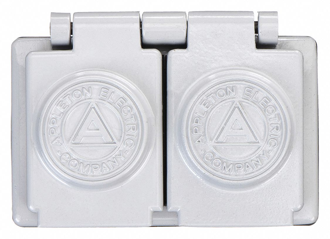 APPLETON ELECTRIC, Malleable Iron, FD/FS, Weatherproof Cover - 10H414 ...