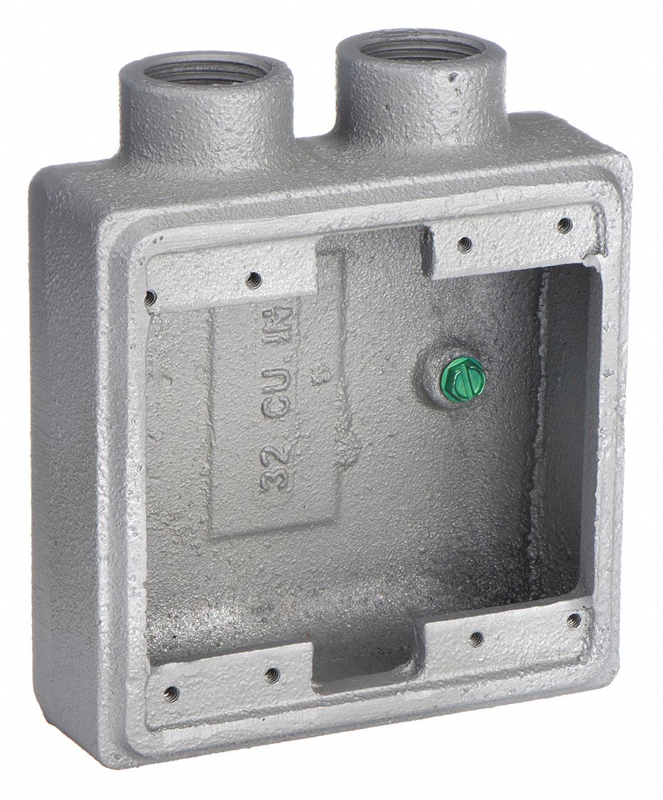 APPLETON ELECTRIC, Aluminum, Rectangular, Electrical Box - 10H422|FSS-2 ...